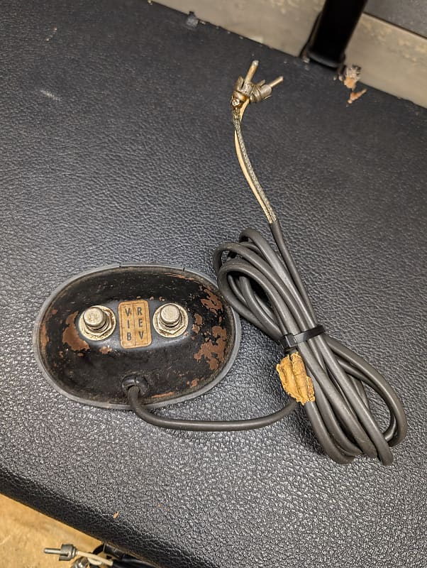 Fender Vintage 2 Button Blackface Footswitch 1960s Reverb | Reverb