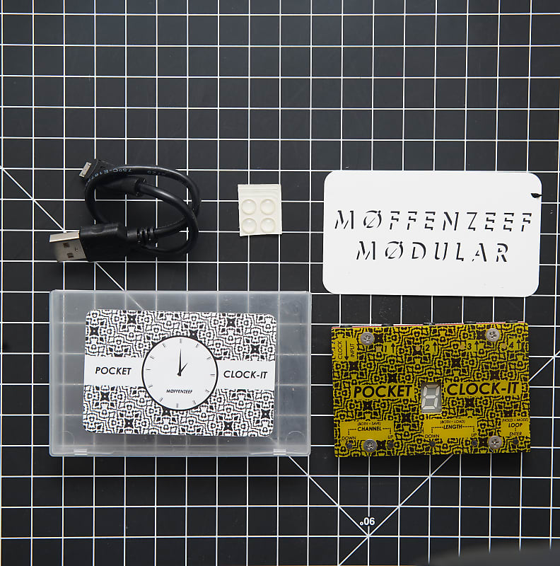 ***New*** Moffenzeef Modular POCKET CLOCK-IT USB-Powered | Reverb