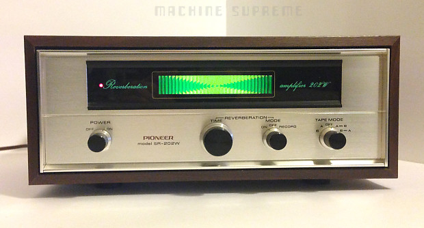 Pioneer SR-202W Vintage Spring Reverb Amplifier | Reverb