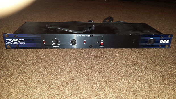 BBE 362 Sonic Maximizer | Reverb