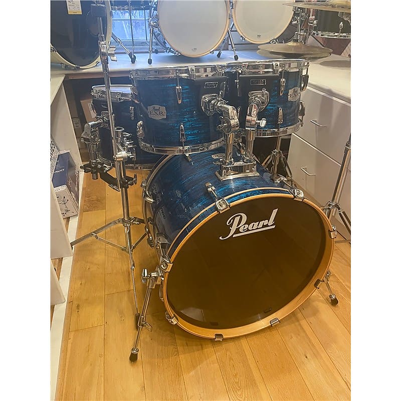 Pearl Export EXR Strata Blue (NO BASS DRUM LEGS) + Drum | Reverb
