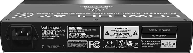 Behringer Powerplay P16D Ultranet 16-Channel Digital | Reverb