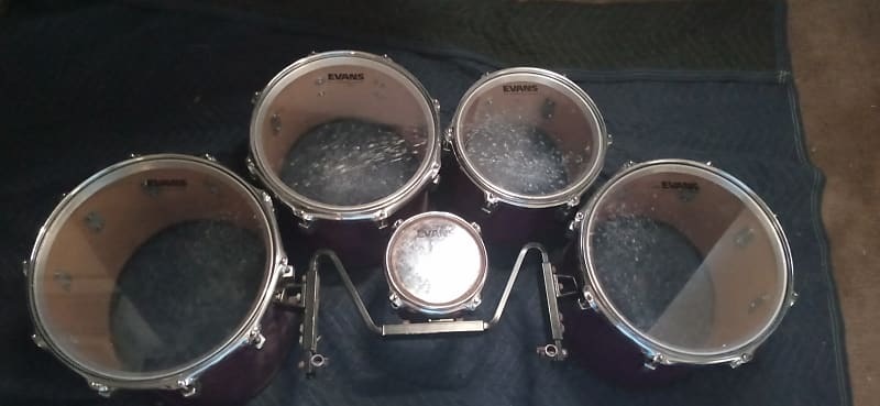 Ludwig Marching Quints Sparkling Purple | Reverb