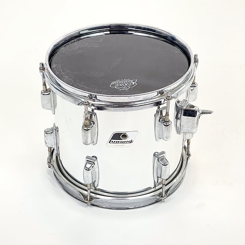 Ludwig Rocker Power Plus LR-T290 Tom 10" 9x10 1989 - Mirror | Reverb