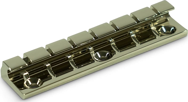 WD Brass 7 String Flat Mount Tailpiece Chrome | Reverb