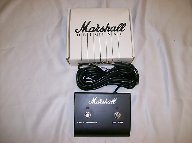 Marshall 2-Way footswitch with leds | Reverb