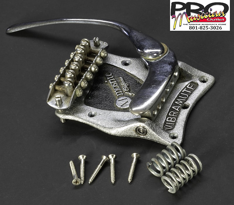 Mosrite Vibramute trem complete with bridge, 2 springs. | Reverb