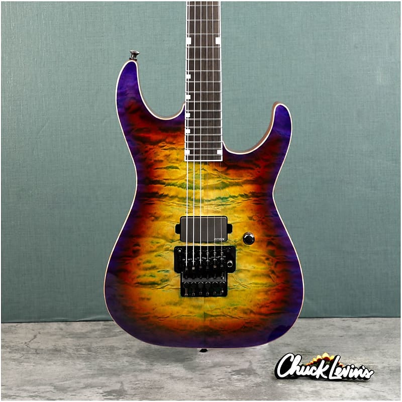 ESP USA M1 Deluxe FR Quilt Maple Top Electric Guitar - Lynch | Reverb