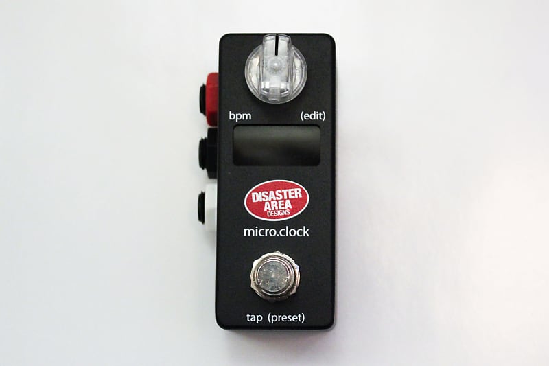 Disaster Area Designs micro.clock - MIDI Tap Tempo & Clock | Reverb
