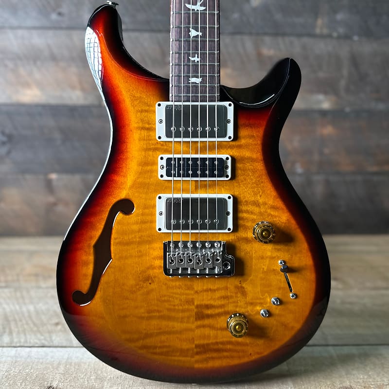 PRS S2 Special Semi-Hollow - Black Amber 2080742 | Reverb