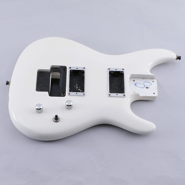 1995 Ibanez JS100 Joe Satriani White Basswood Guitar Body | Reverb