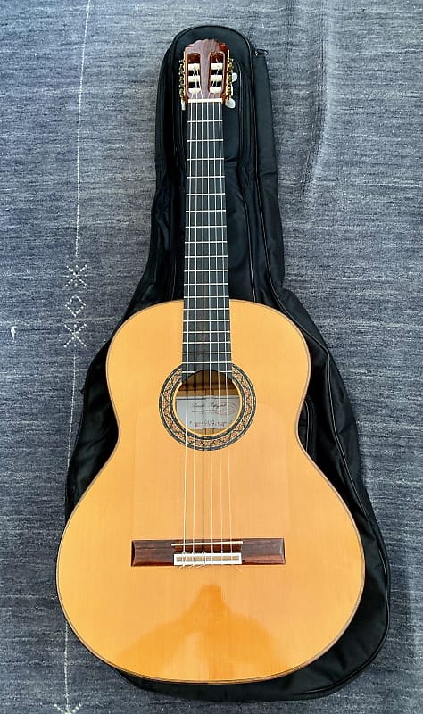 VV: '01 Burguet 3F Flamenco Blanca guitar, handmade in SPAIN, | Reverb