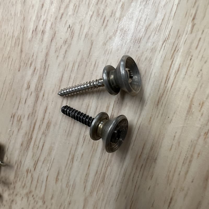 Fender 57/62 AVRI Stratocaster Strap Buttons 1988 Chrome | Reverb