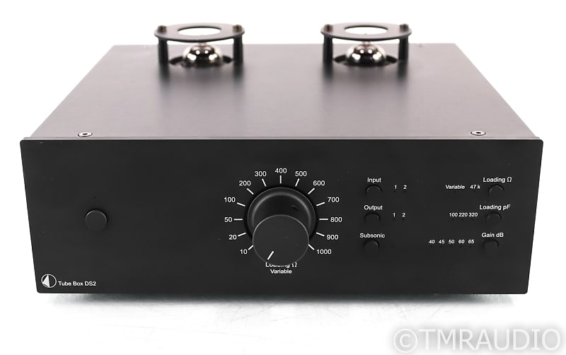 Pro-Ject Tube Box DS2 MM / MC Tube Phono Preamplifier; DS-2; | Reverb