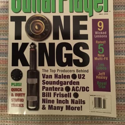 Bass Player Magazine Back Issue July 2004: Geezer Butler | Reverb