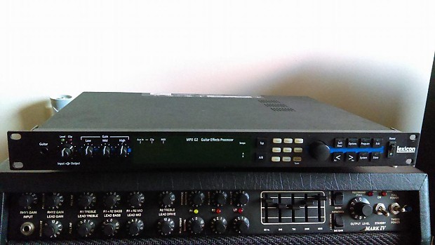 Lexicon MPX G2 Multi FX Rack Guitar Processor with Foot | Reverb