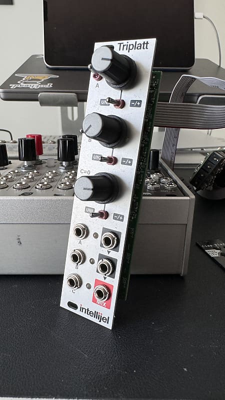 Intellijel Triplatt-3U - Silver | Reverb