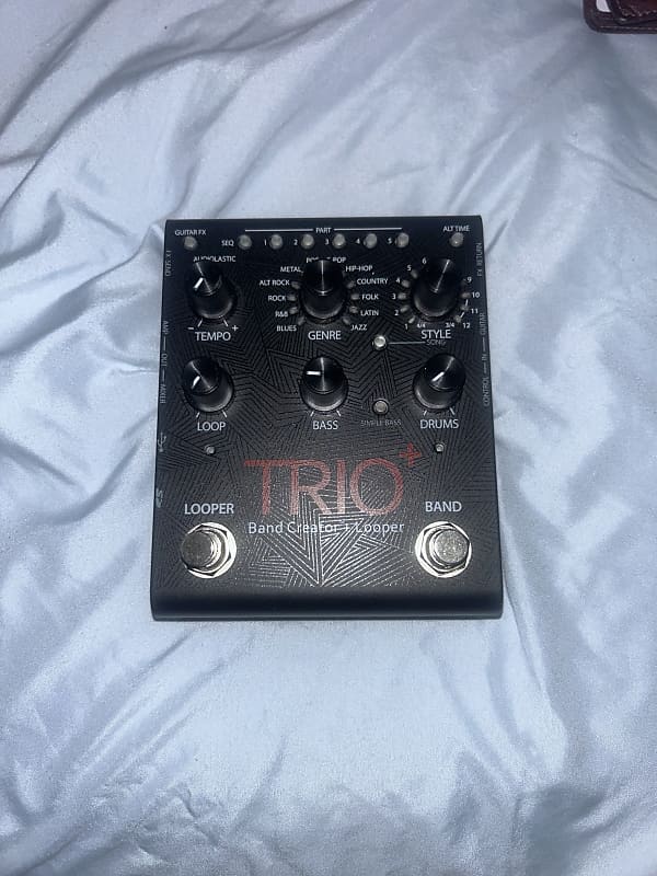DigiTech TRIO Plus Band Creator + Looper 2010s - Black | Reverb