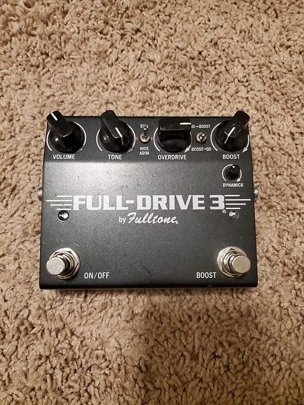 Fulltone Full Drive 3 2010s - Carbon | Reverb