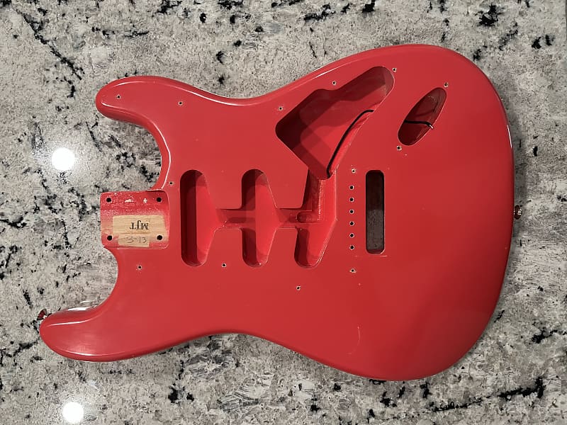 MJT lightweight Body Fiesta Red | Reverb