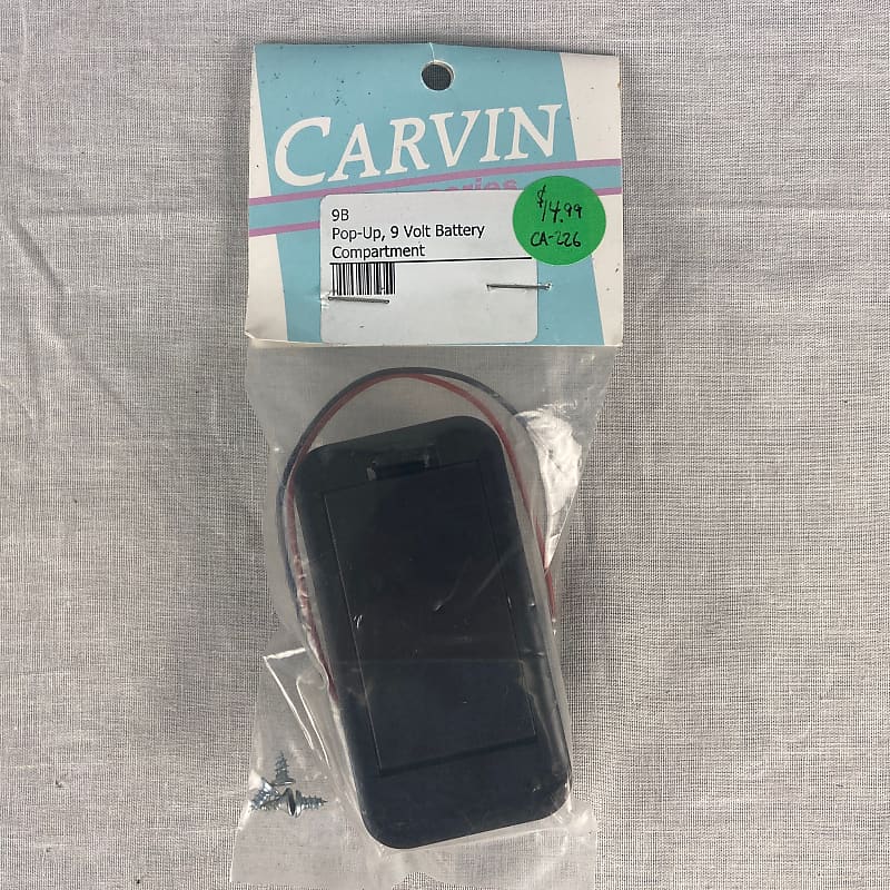 Carvin 9B Battery Compartment | Reverb
