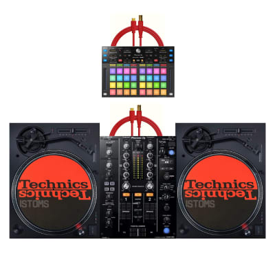 Pioneer Technics Pro DJ Bundle - 2 New Technics SL-1200MK7 | Reverb