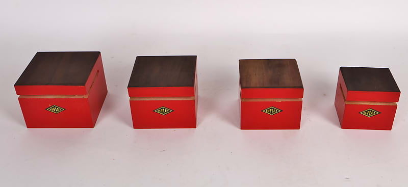 Duplex Percussion Red Temple Blocks | Reverb