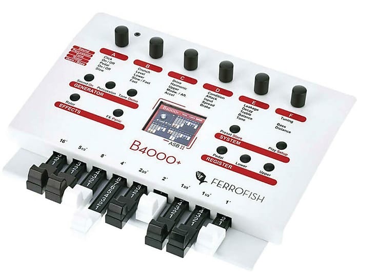 Ferrofish B4000+ Organ Simulator | Reverb