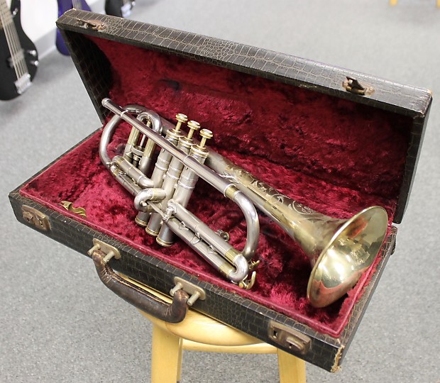 C.G. Conn Victor 80A Cornet 1924 with Original Case | Reverb