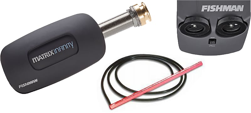 Fishman Matrix Infinity VT Undersaddle Guitar Pickup/Preamp, | Reverb