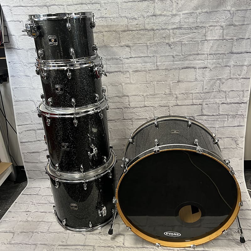 Gretsch Catalina Club 5pc Rock Kit Black Sparkle | Reverb