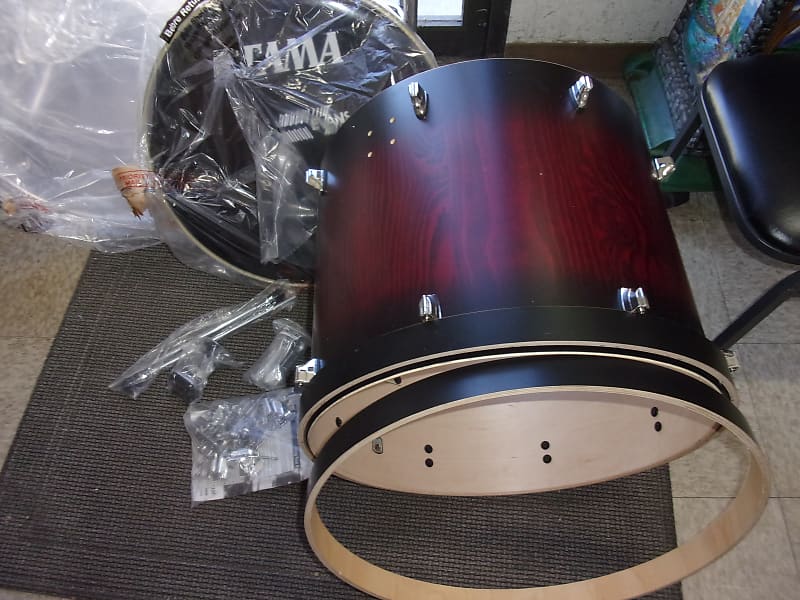 New Tama Superstar 22" Bass / Kick Drum Garnet Burst Lacebark | Reverb