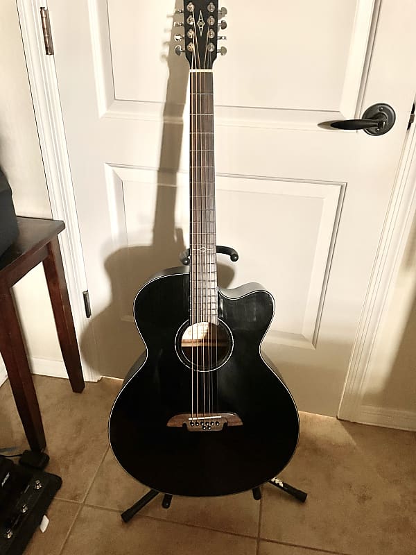 Alvarez ABT60CE-8BK 2023 - 8 String Baritone | Reverb