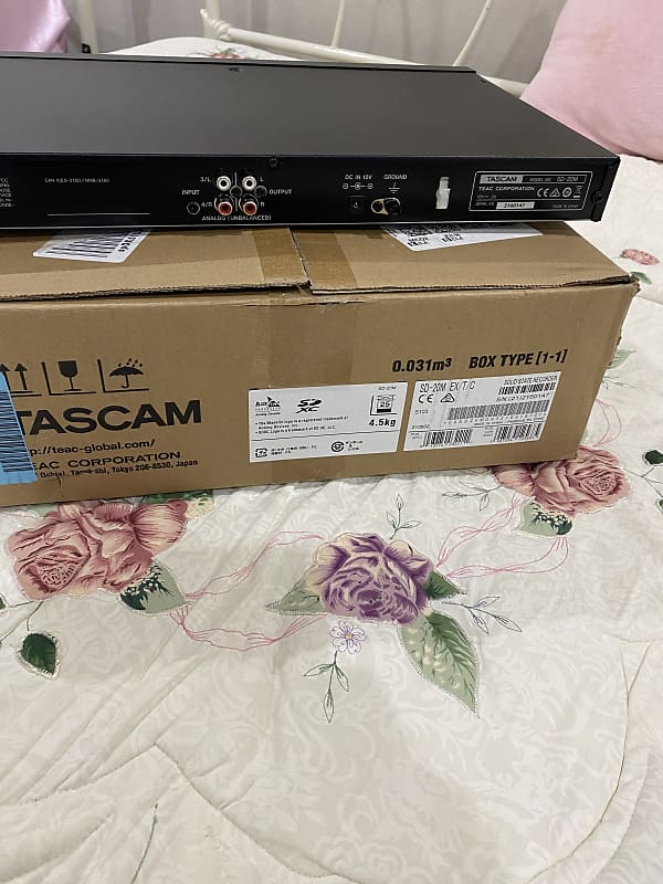 TASCAM SD-20M Solid State Recorder With Mic Inputs 2020 - | Reverb