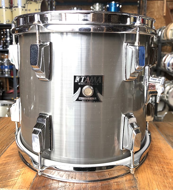 Tama Swingstar 8” Power Tom 80’s G/VG Cond Platina Finish 9" | Reverb
