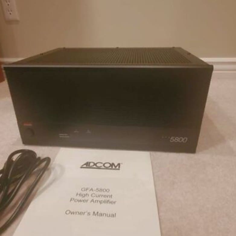 Adcom Gfa-5800 1990,s Nelson Pass Design. | Reverb