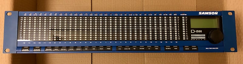 Rare Samson D-1500 Real Time Analyser RTA / Spectrum | Reverb UK