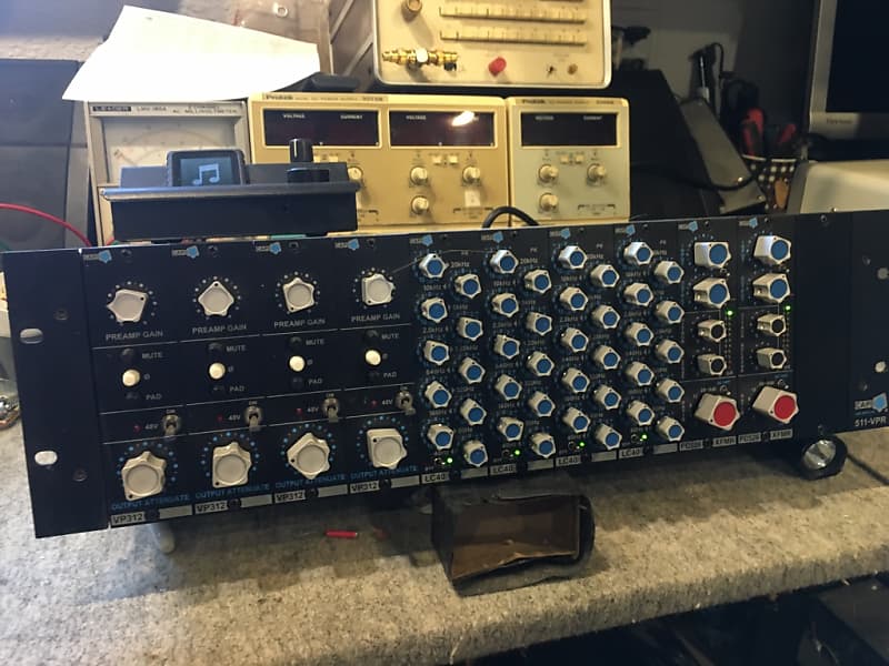 Full rack of API/CAPI mic pres and /comp/limiters and 5 band | Reverb