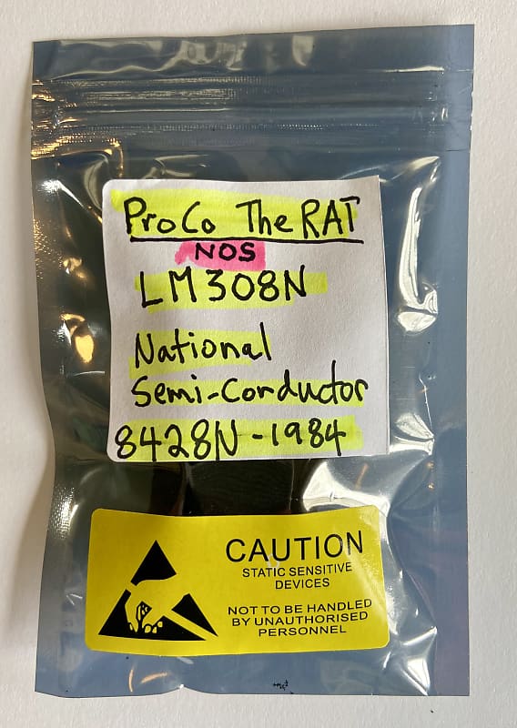 National Semiconductor LM308N Op Amp Chips 1984 | Reverb Canada