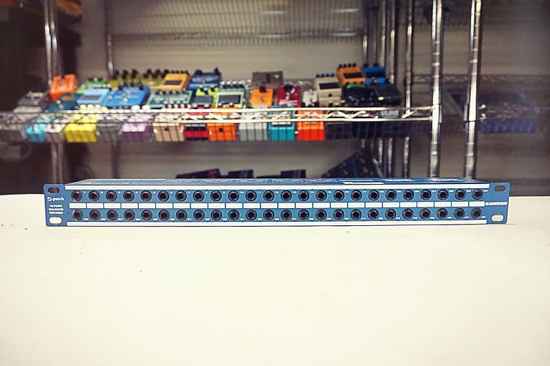 Samson S-Patch Plus S Class 48-Point Balanced Patchbay | Reverb