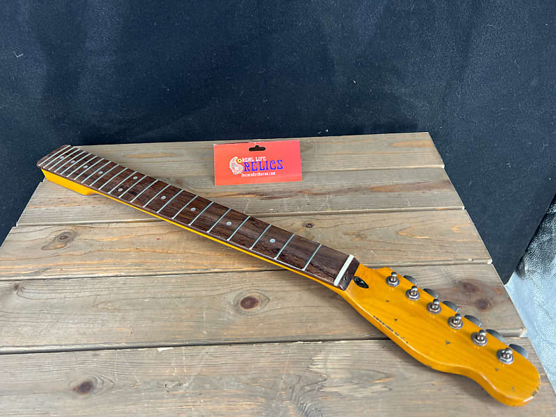 Real Life Relics Loaded Tele® Style Neck Aged Maple | Reverb UK