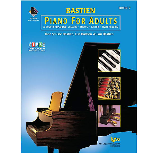 Bastien Piano For Adults, Book 2 (Book & IPS) | Reverb