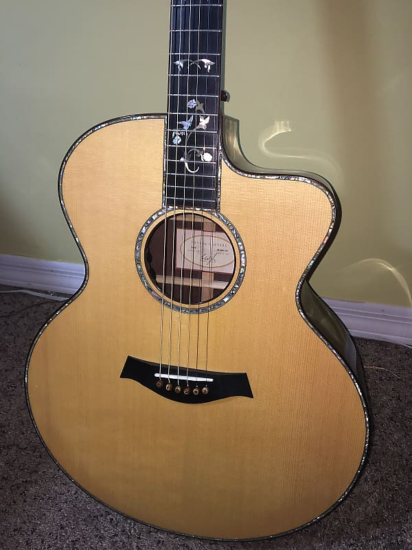 Taylor 915 CE 1998 w Martin strings | Reverb
