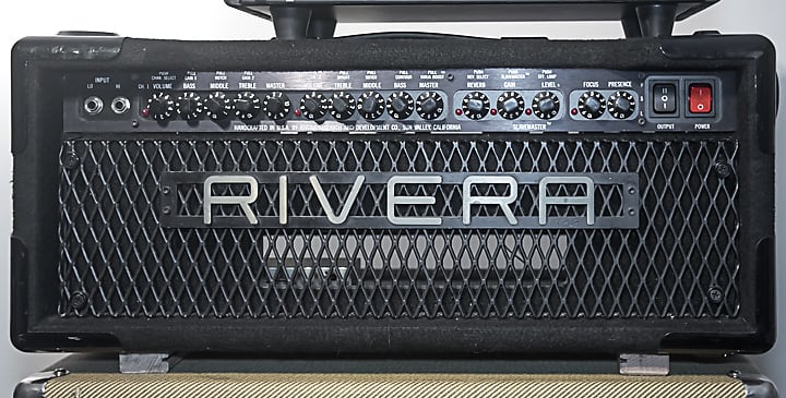 Rivera M60 Head 1992 Black | Reverb