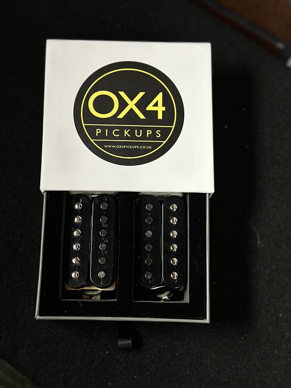 OX4 Hot Duane Humbucker Pickups Set - Black | Reverb