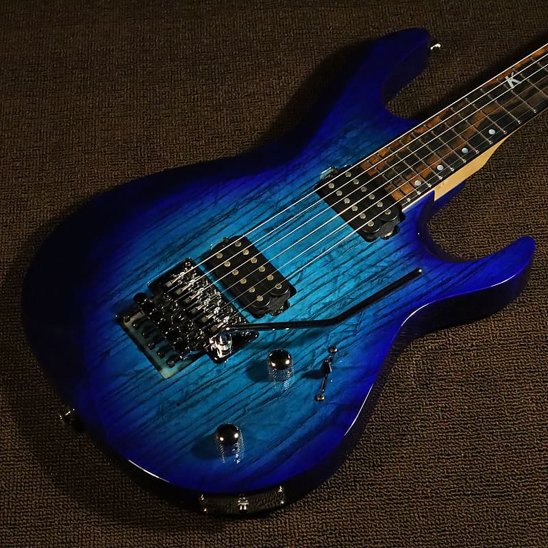 Kiesel Aries 22 fret Floyd Rose Aqua burst | Reverb