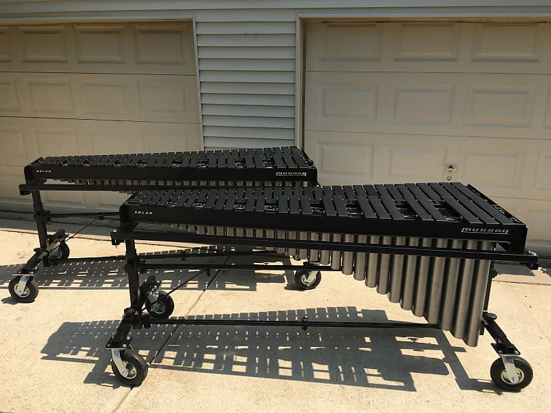 Musser 4.5 Octave M7365 Marimba on Field Frame - Height | Reverb