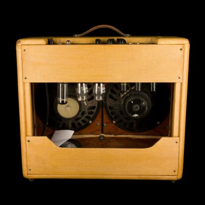 Vintage 1949 Fender V-Front Super Guitar Amp Combo | Reverb