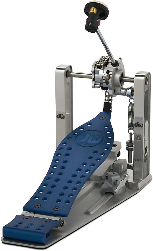 DW Machine Chain Drive Single Pedal (Cobalt) Blue/ DWCPMCDBL | Reverb