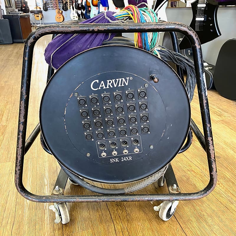Carvin SNK 24XR 100 Foot Channel Snake Used | Reverb